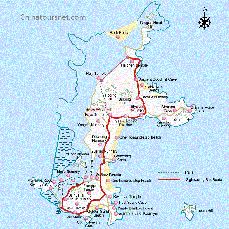 Mount putuo-Best china Tours service_chinatoursnet.com