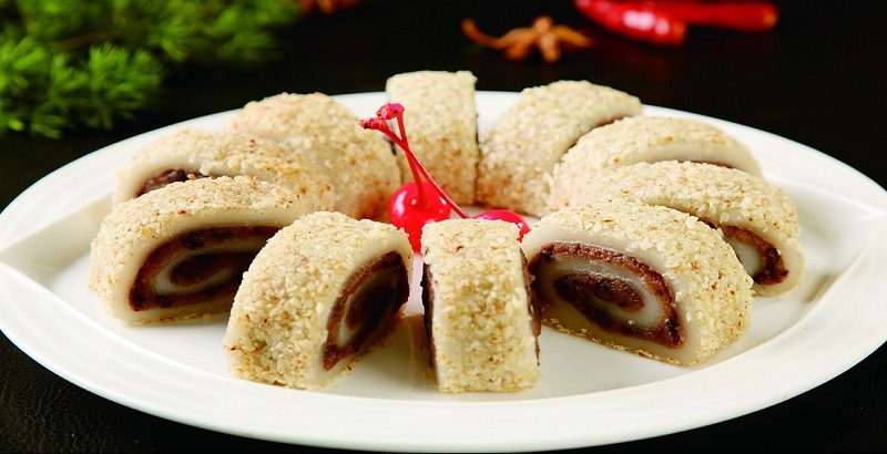 Glutinous Rice Rolls with Sweet Bean Flour-Best china Tours service ...