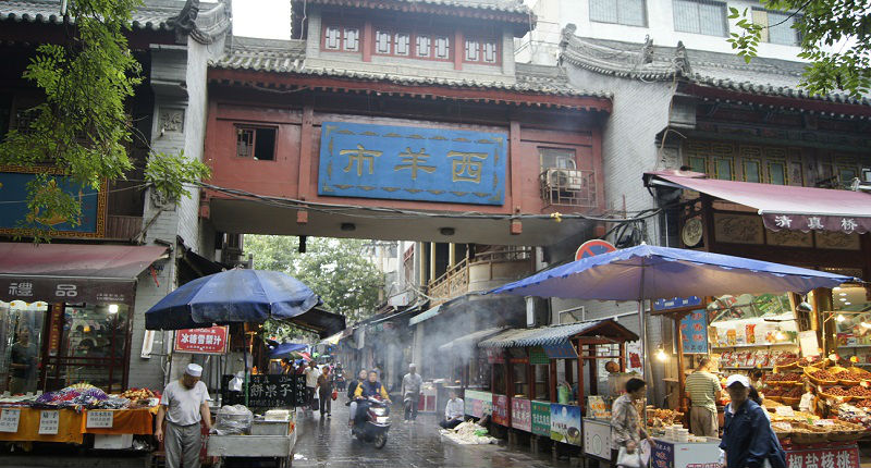 Muslim street-Best china Tours service_chinatoursnet.com