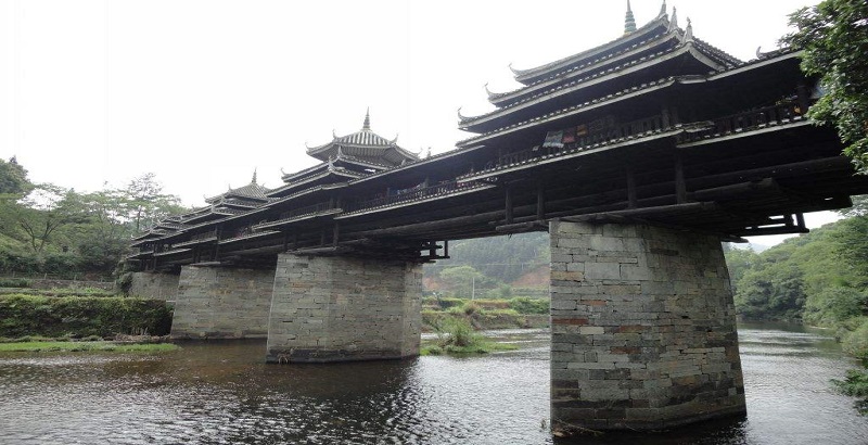 Chengyang Wind and Rain Bridge-Best china Tours service_chinatoursnet.com
